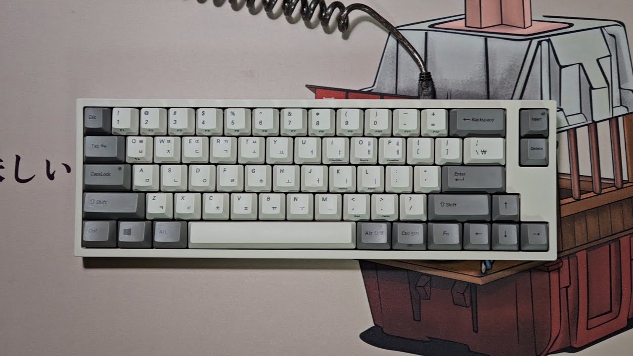 레오폴드 토프레 무접점 키보드 / Leopold FC660C white_Topre standard - YouTube