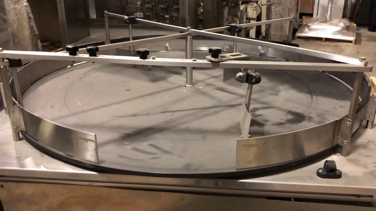 BID ON EQUIPMENT: Item 358817 - 48in Turntable with Guide Rails - YouTube