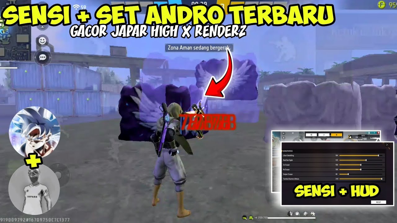 SENSI GACOR 🥶🔥 JAPAR HIGH X RENDERZ AUTO HEADSHOT + SET ANDRO TERBARU 2025📲 - YouTube