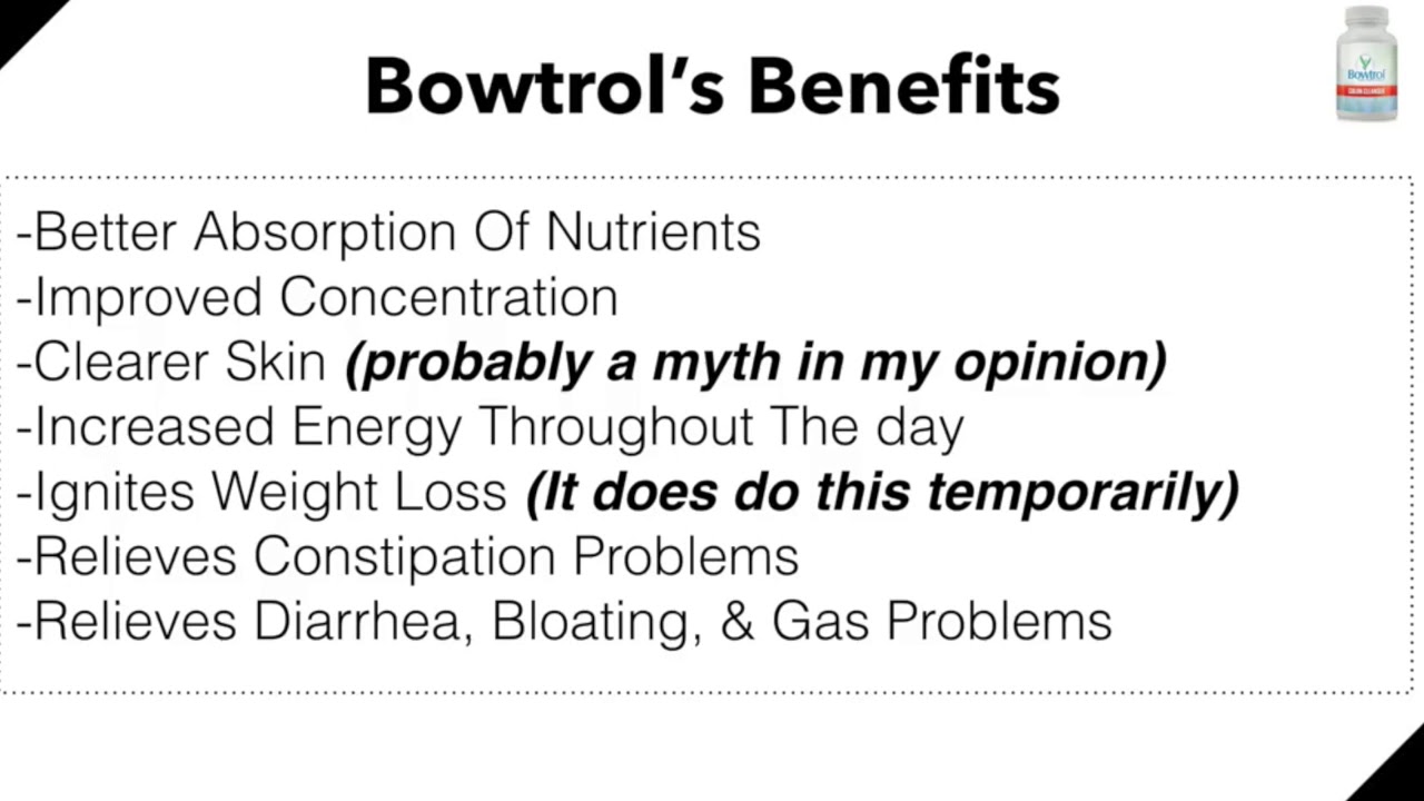 Bowtrol Colon Cleanse Review - YouTube