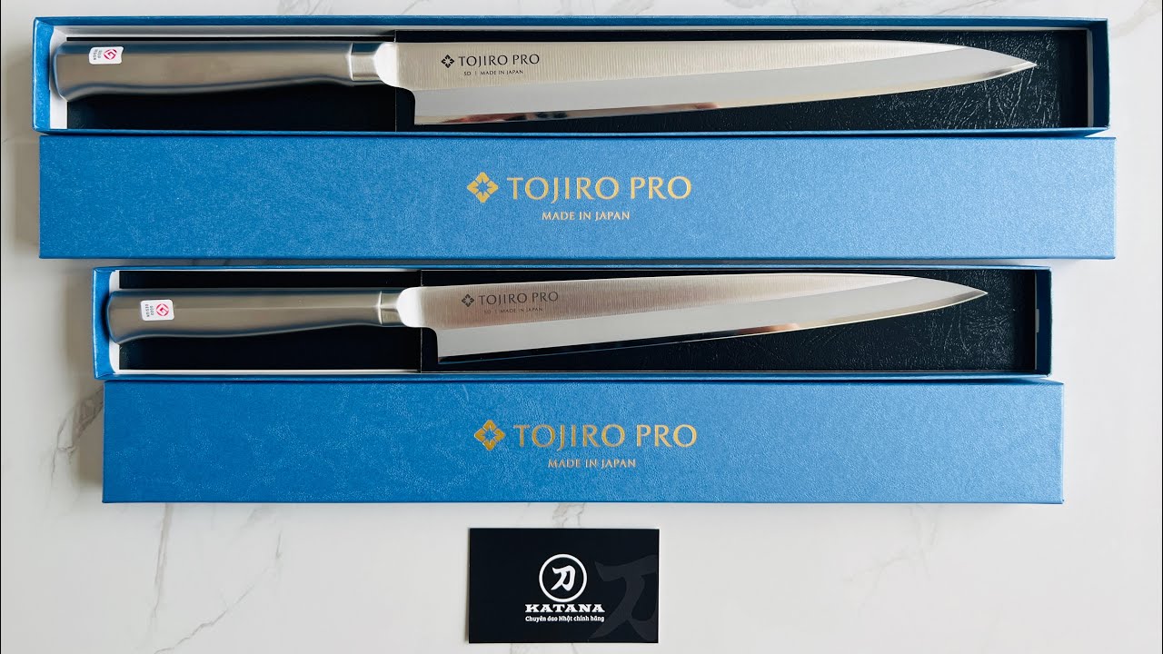 Siêu dao Sashimi Tojiro Pro - dành cho siêu bếp Nhật 😎 - YouTube
