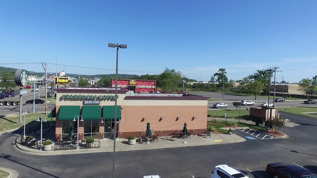 Starbucks New Drone Flight - YouTube