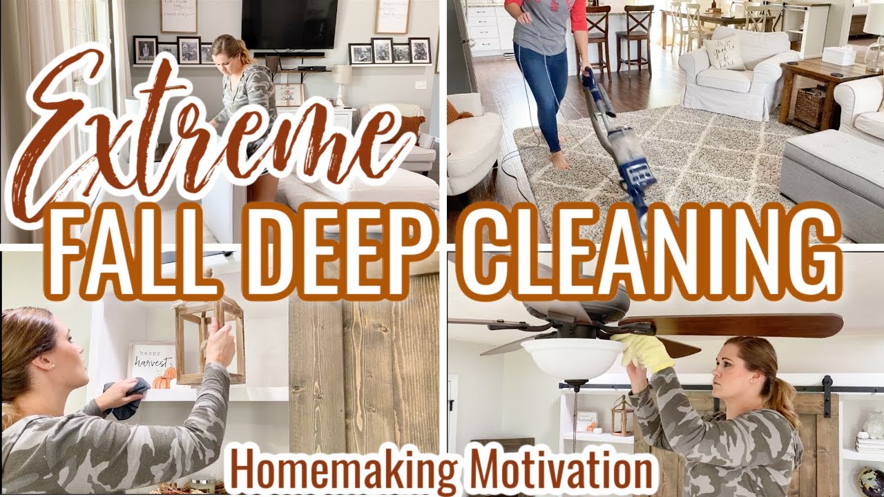 TWO-DAY FALL CLEAN WITH ME MARATHON 2020 | EXTREME FALL DEEP CLEANING ...