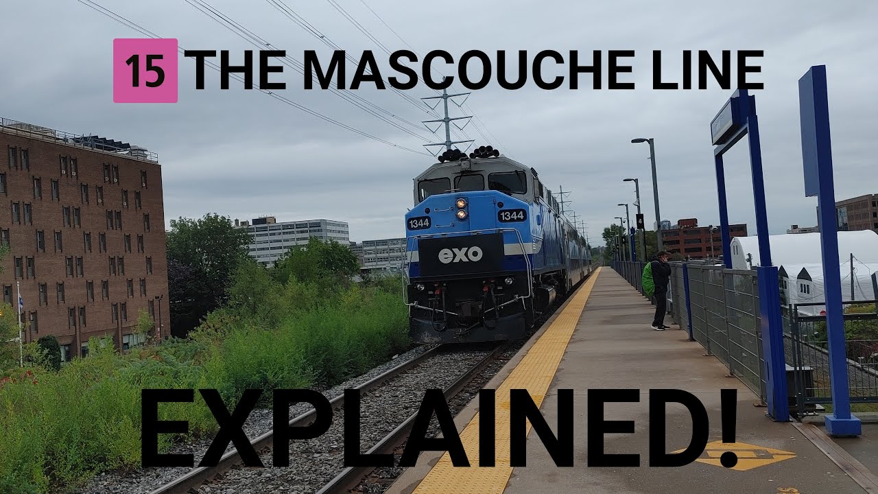 Montreal's Mascouche commuter rail line explained - YouTube