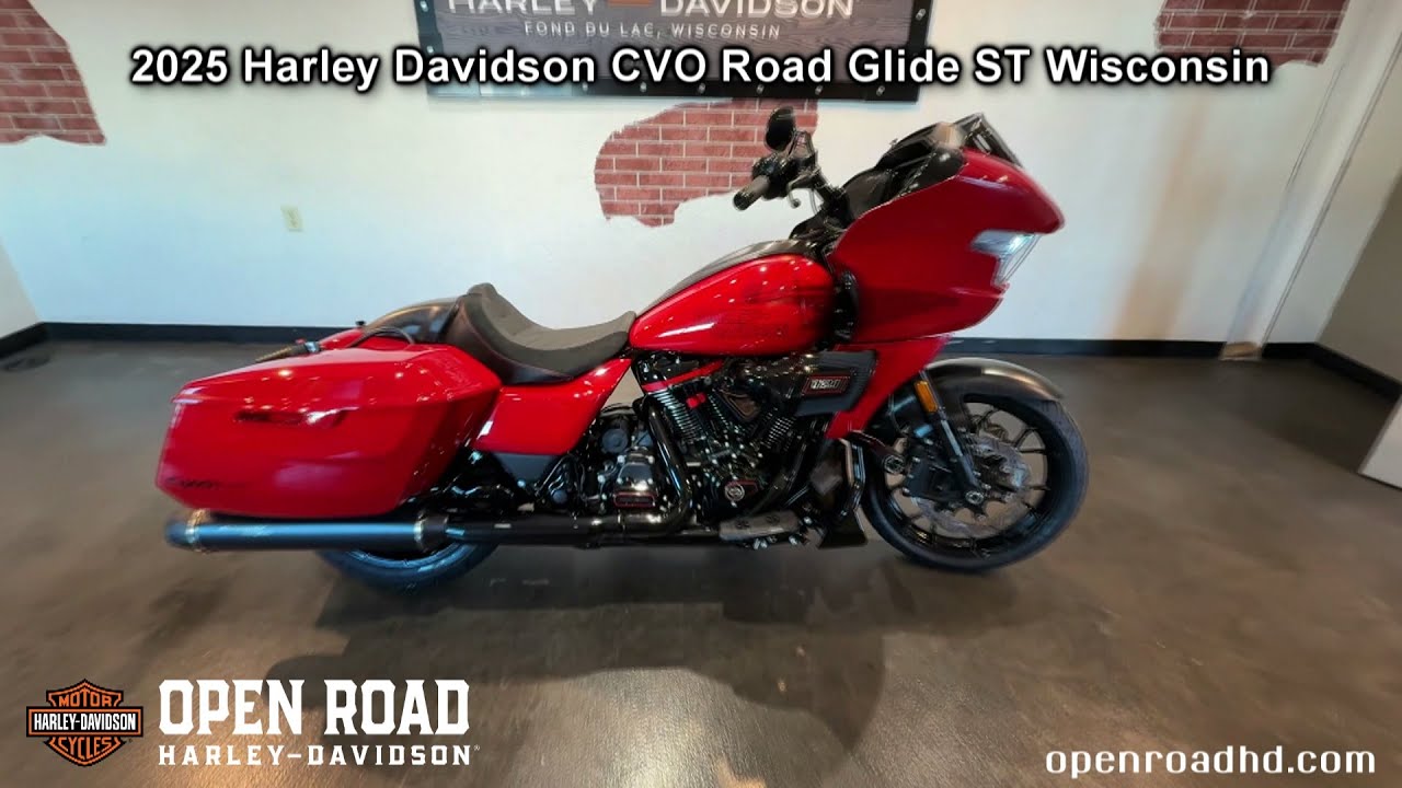 2025 Harley Davidson CVO Road Glide ST Wisconsin - YouTube