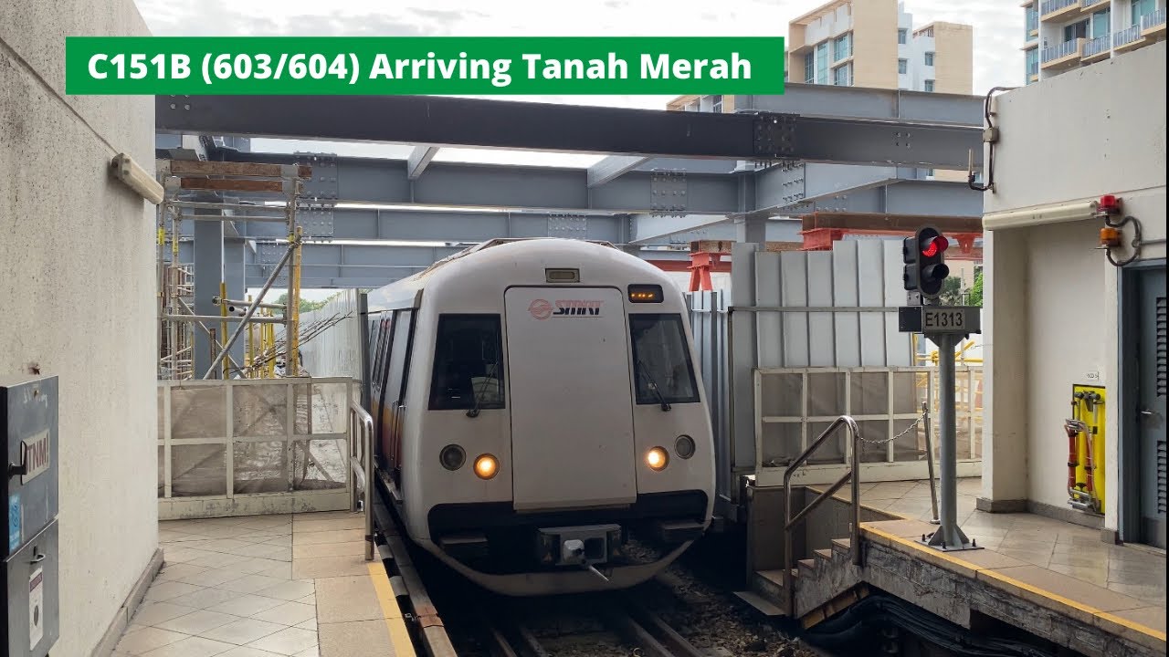 [Running With R151][SMRT] C151B (603/604) arriving Tanah Merah - YouTube