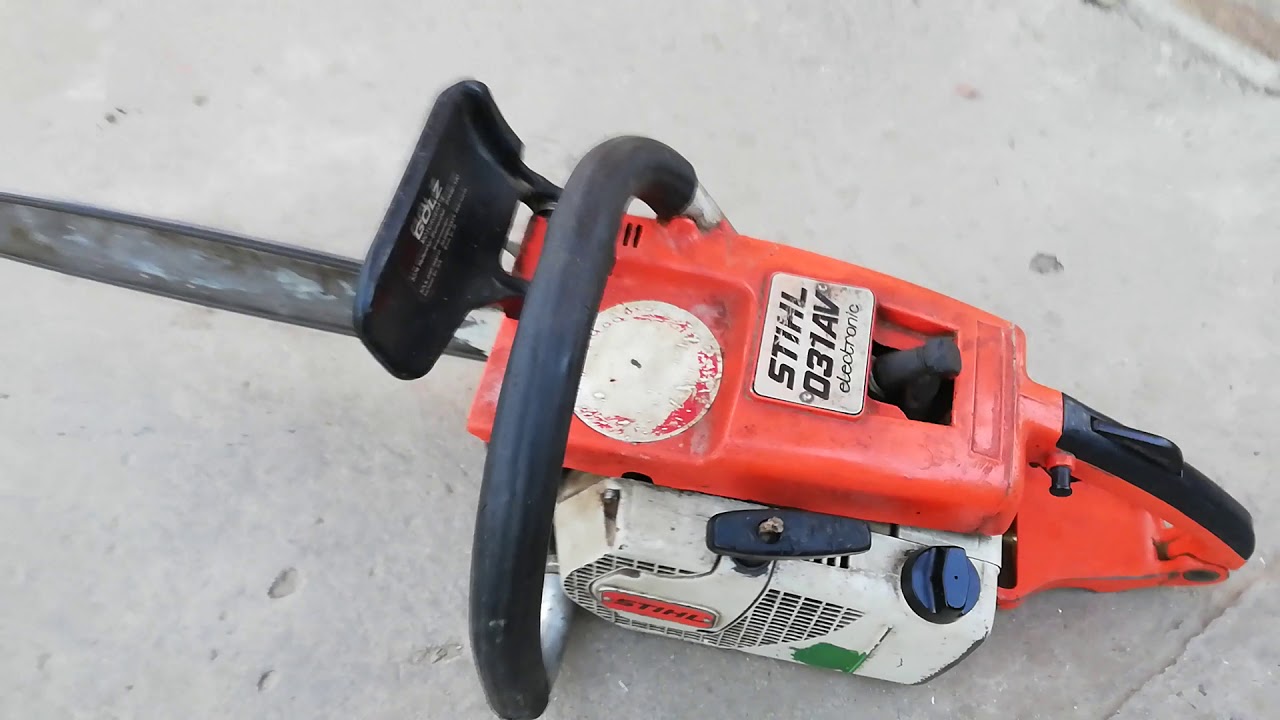 STIHL 031AV - YouTube