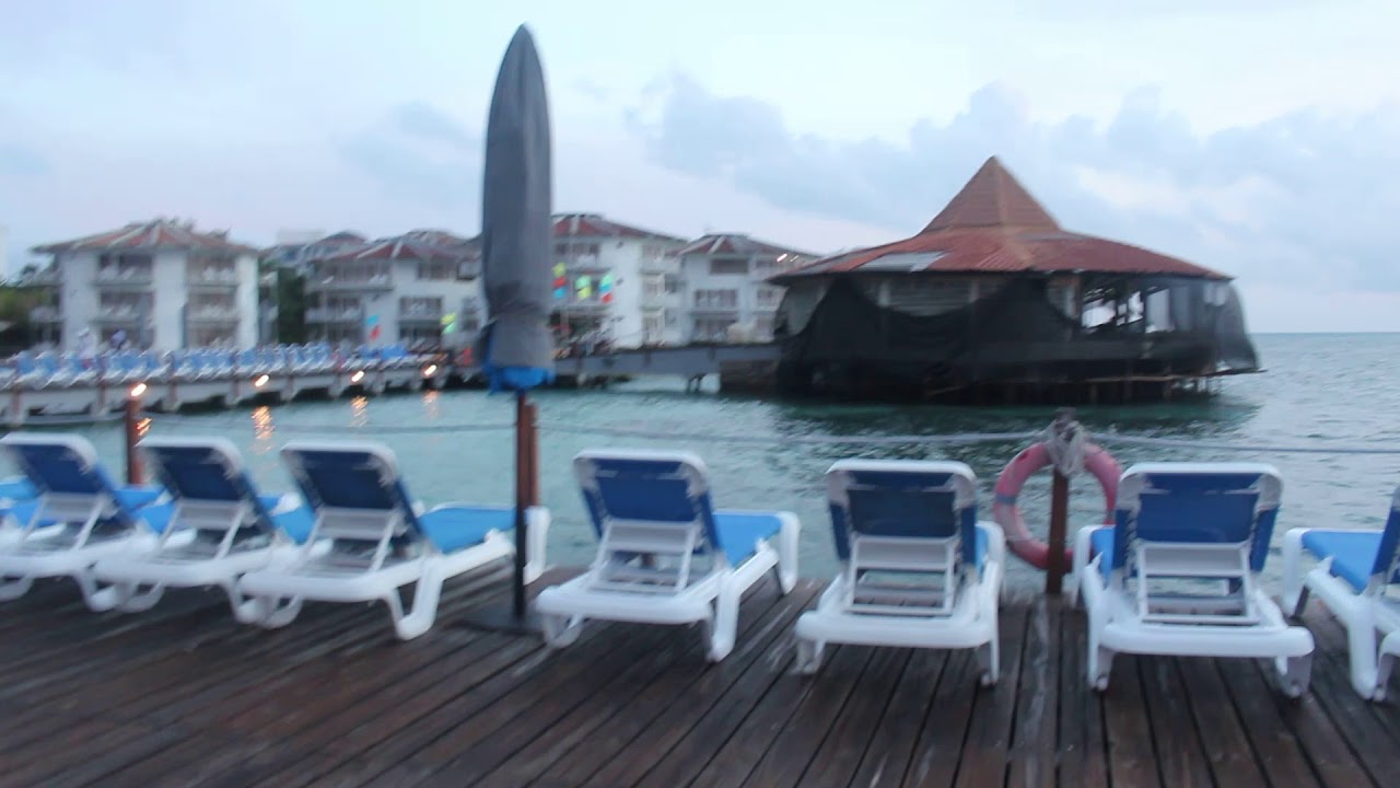 Decameron Aquarium on San Andres Island, Colombia - YouTube