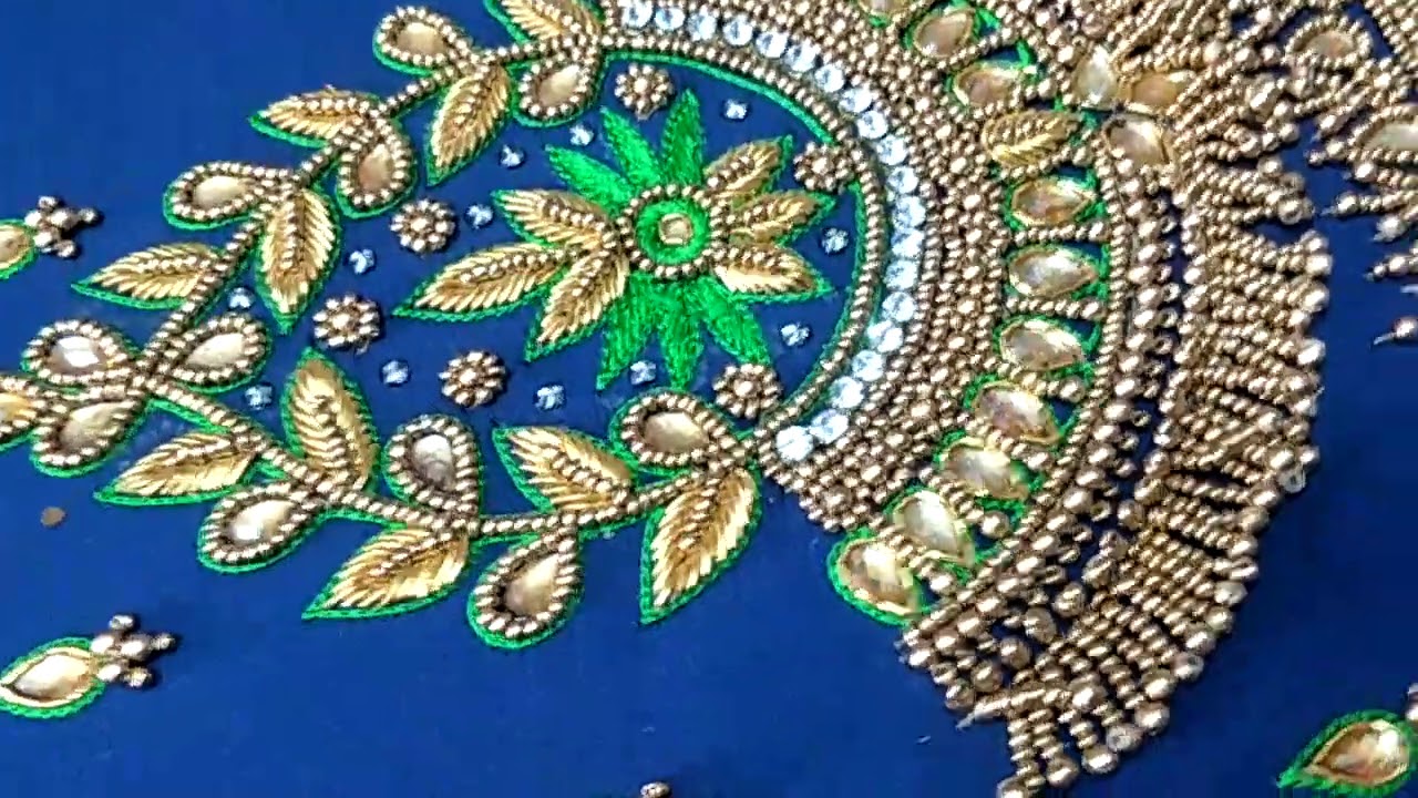 23 August 2020 latest design maggam work maggam work latest design new ...