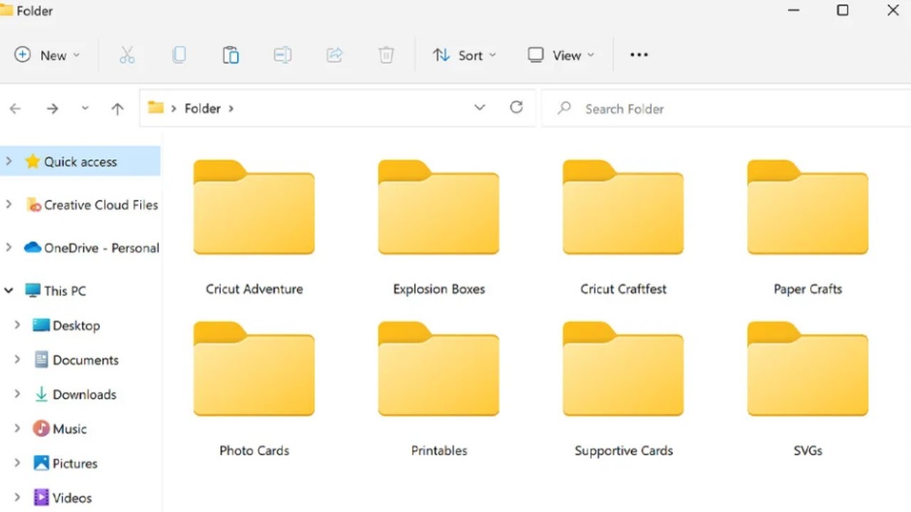 Creating Folders and Managing Files in your Computer - YouTube
