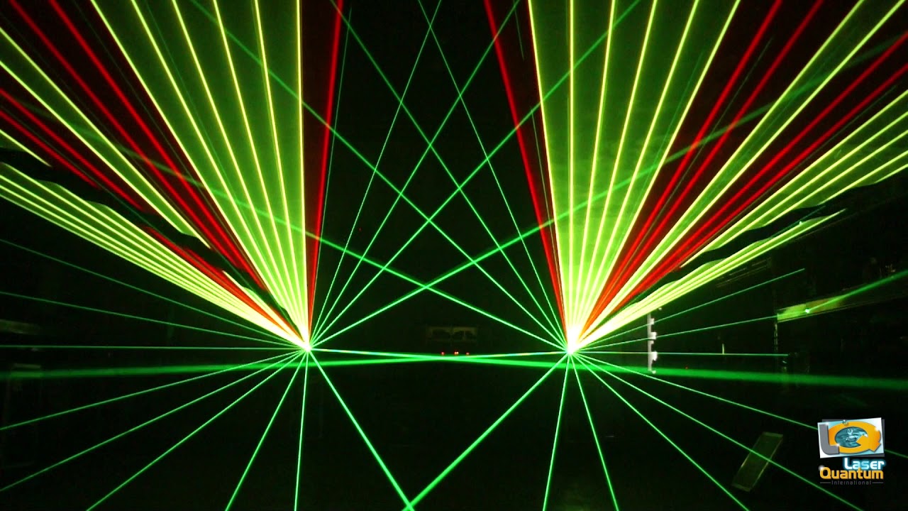 Spectacle laser 2016 démo - YouTube