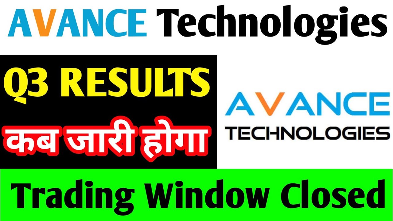 avance technologies latest news |avancetechnologies share news today ...