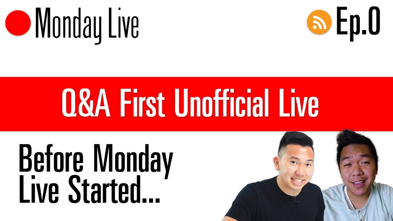 Monday Live: The Show that Started it All, Jason Vong joins the Live ...