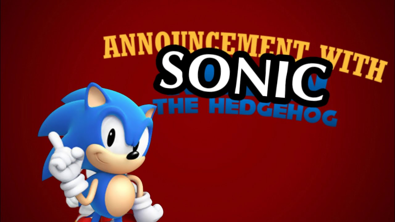 Message from: Sonic the Hedgehog - YouTube