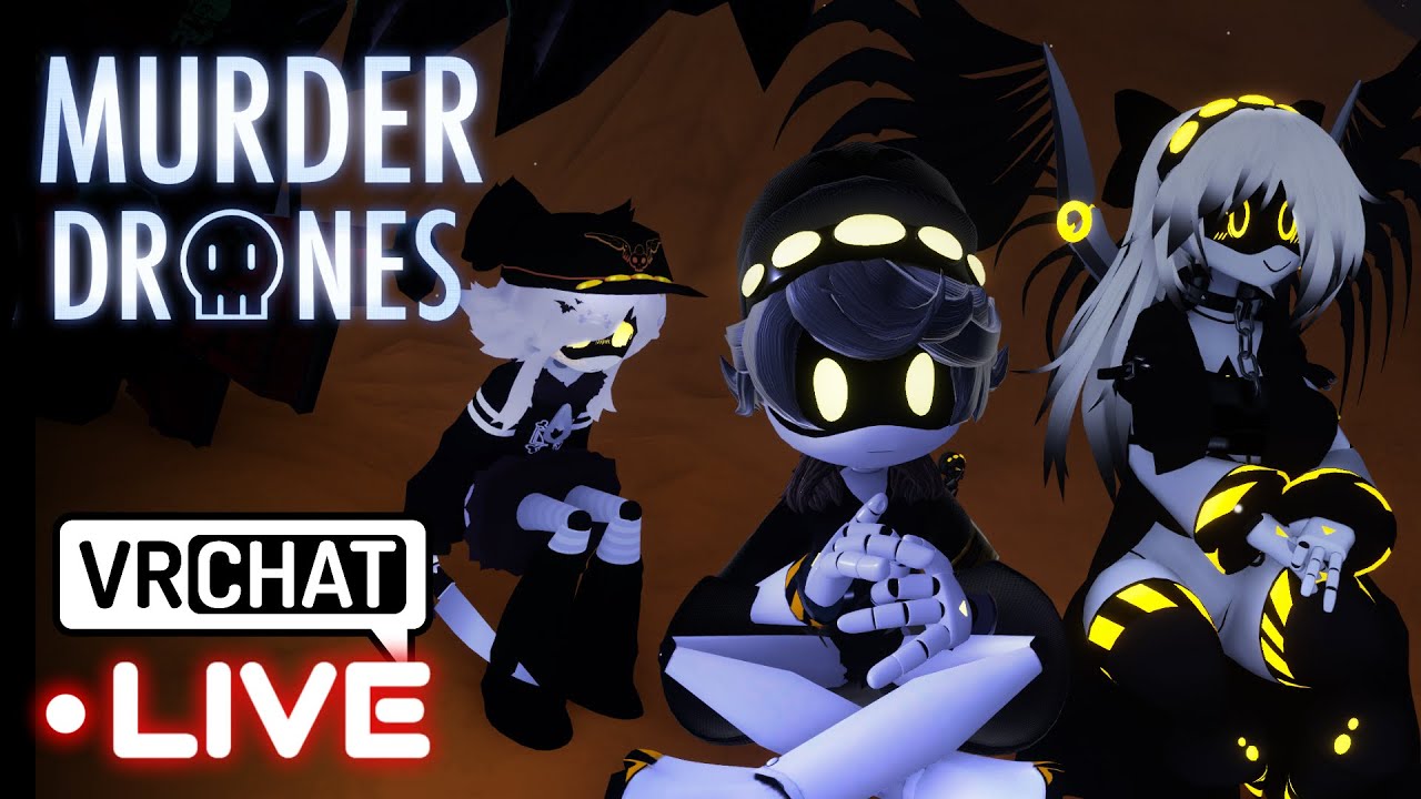 N goes LIVE in VRChat Again... [Murder Drones VRChat] - YouTube