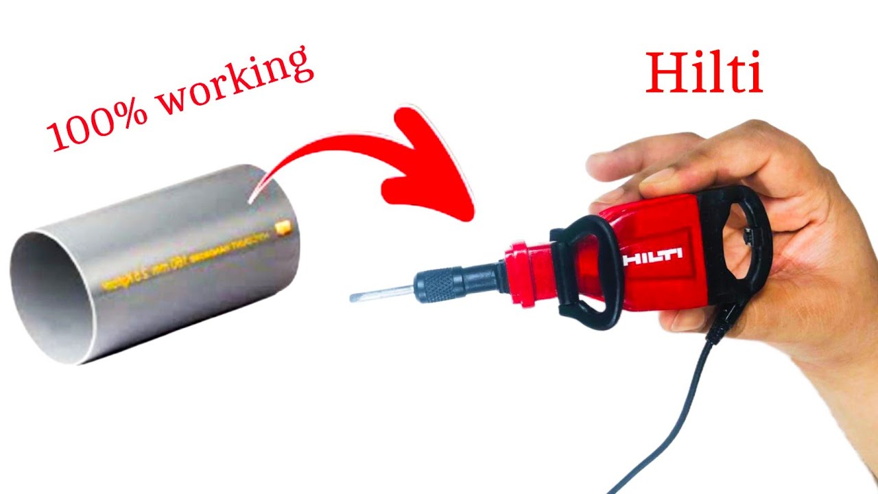 Smallest Micro Hilti Breaker Machine From PVC - YouTube