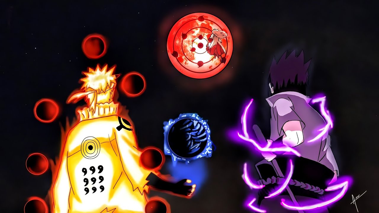 OMG😱 | Naruto Final OP (all form) (New) & Sasuke Rinnegan V2 OP VS ...