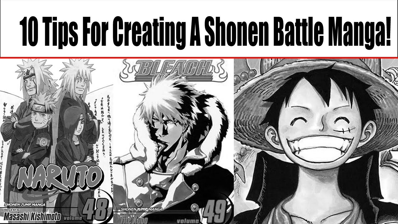 10 Tips For Writing A Shonen Battle Manga - YouTube