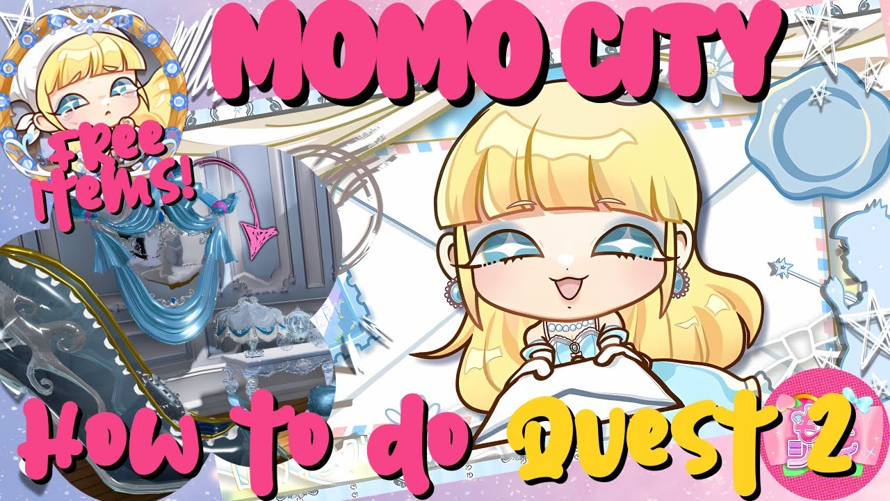 Momo City Quest 2 - How to Make a Dress for Cinderella - YouTube