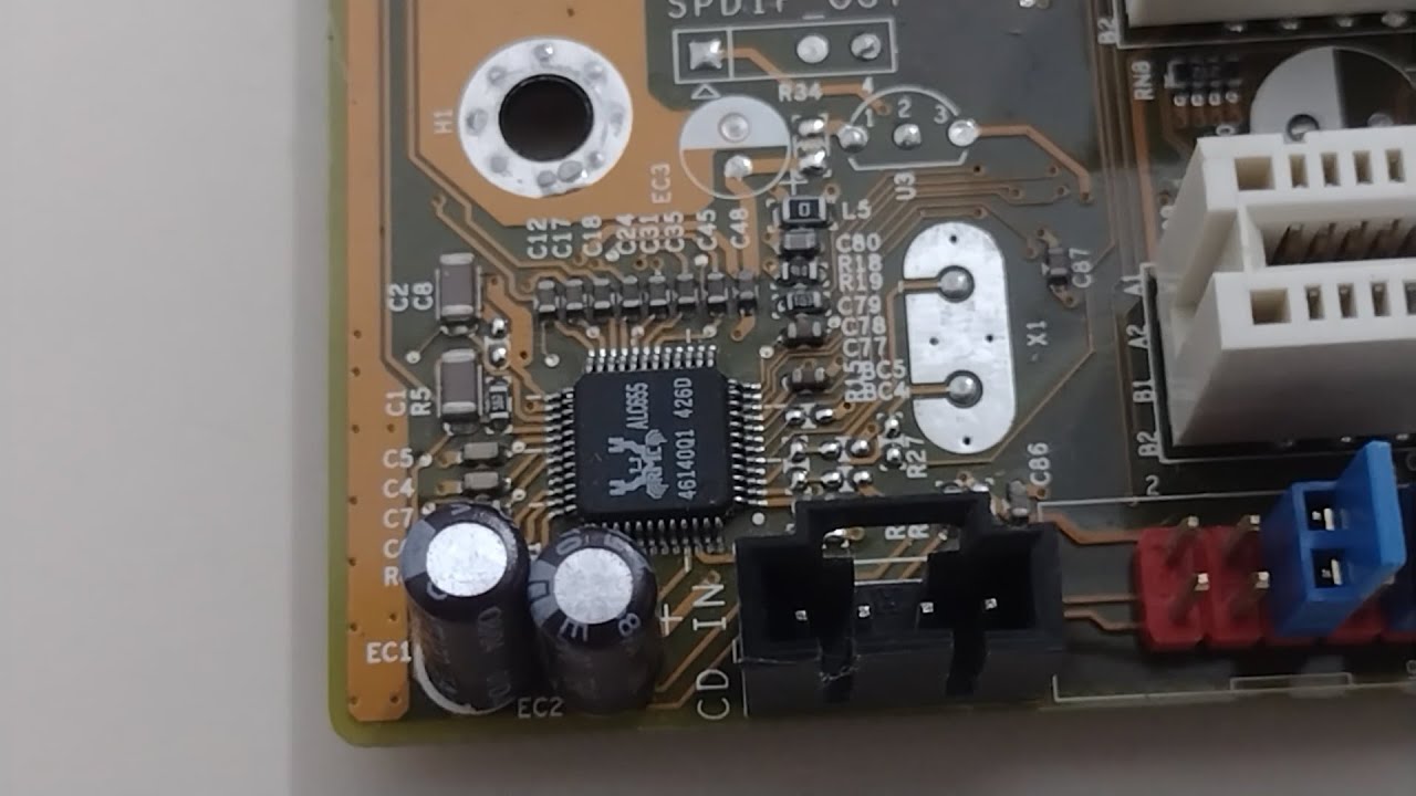 Realtek ALC655 - Chip de Áudio - YouTube