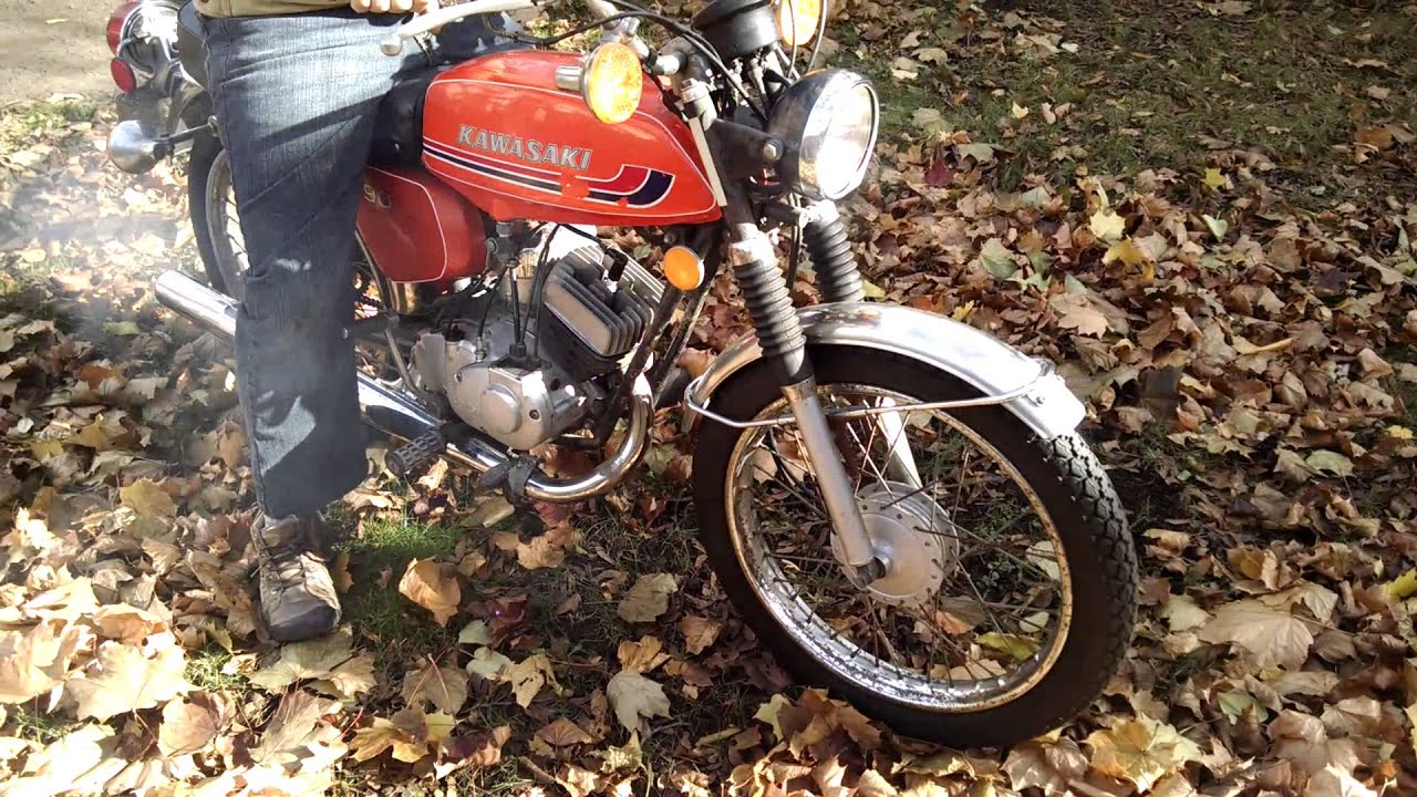 Kawasaki G3SS 1973 90cc - YouTube