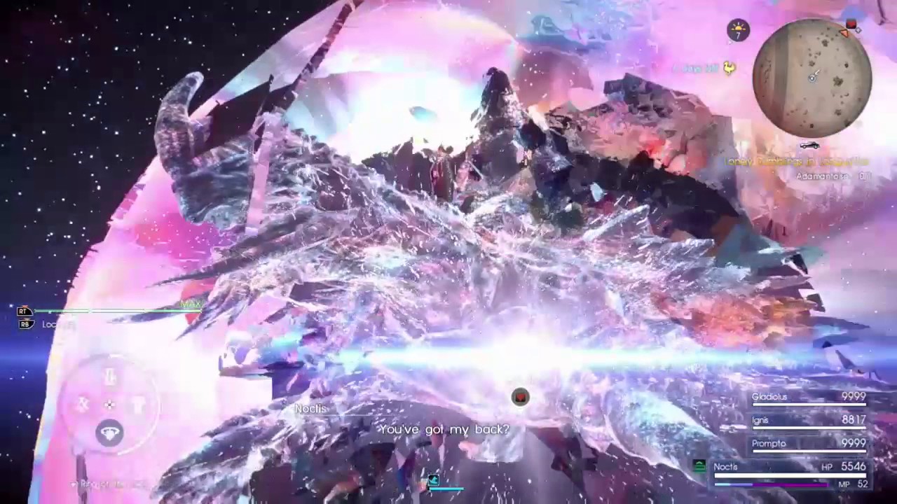 FINAL FANTASY XV - Adamantoise. - YouTube