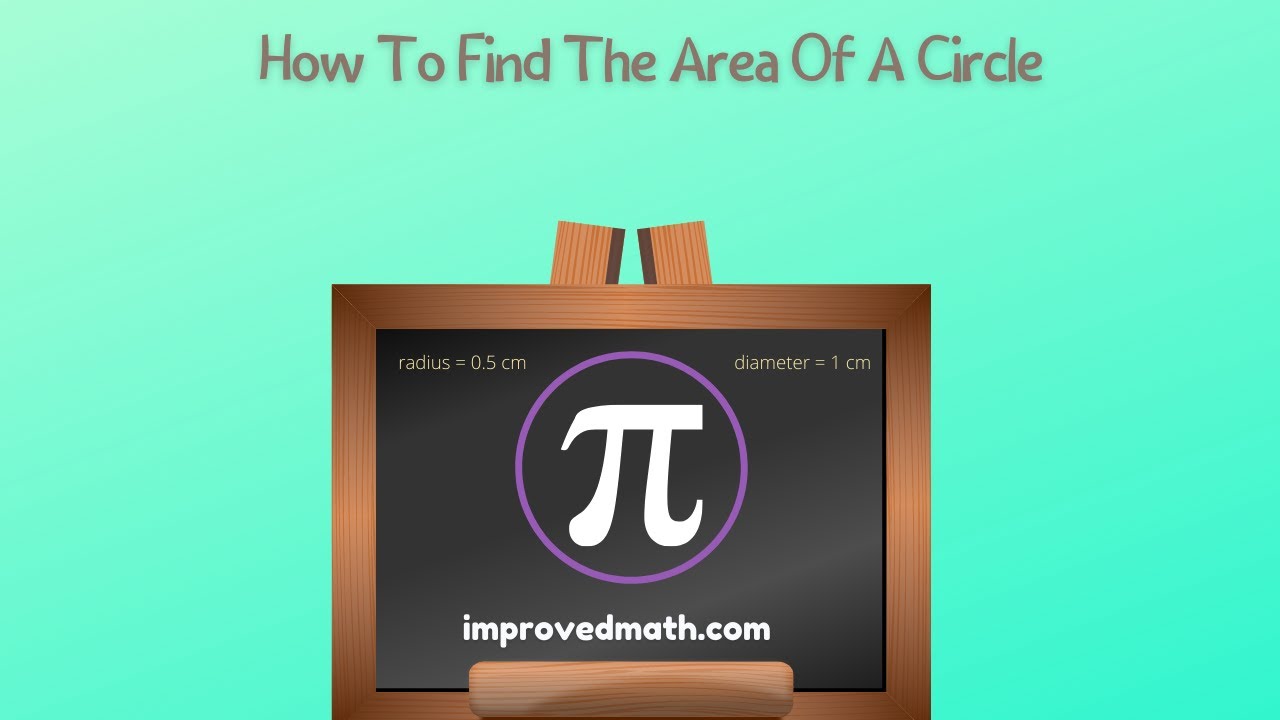 How To Find The Area Of A Circle Math Help Videos Math Basics How To Find The Area Of A Circle Math Help Videos Math Basics