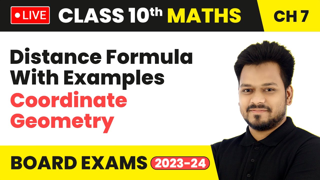 Distance Formula With Examples - Coordinate Geometry | Class 10 Maths ...