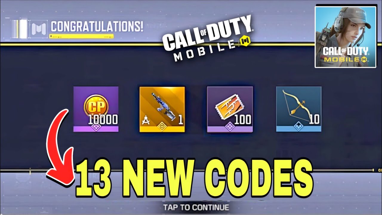 ⚠️NEW-CODES⚠️CALL OF DUTY MOBILE REDEEM CODES 2024 - CODM CODE - CALL ...