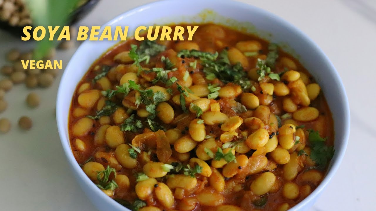 Soya Bean recipe II High protein II Vegan recipes - YouTube