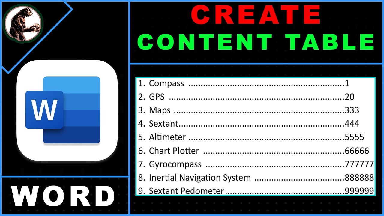 How To Make Navigation In Word YouTube How To Make Navigation In Word YouTube
