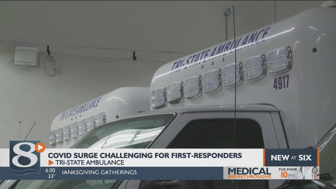 Tri-State Ambulance transporting more patients with serious COVID cases ...