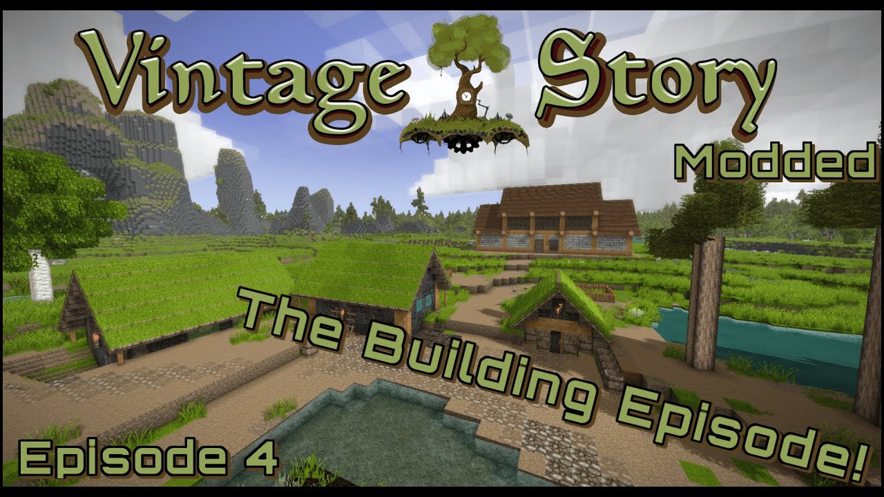 The Long Awaited Building Episode - Modded Vintage Story - Ep. 4 - YouTube