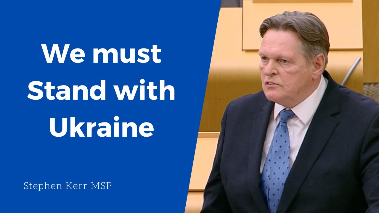 We must Stand with Ukraine - YouTube