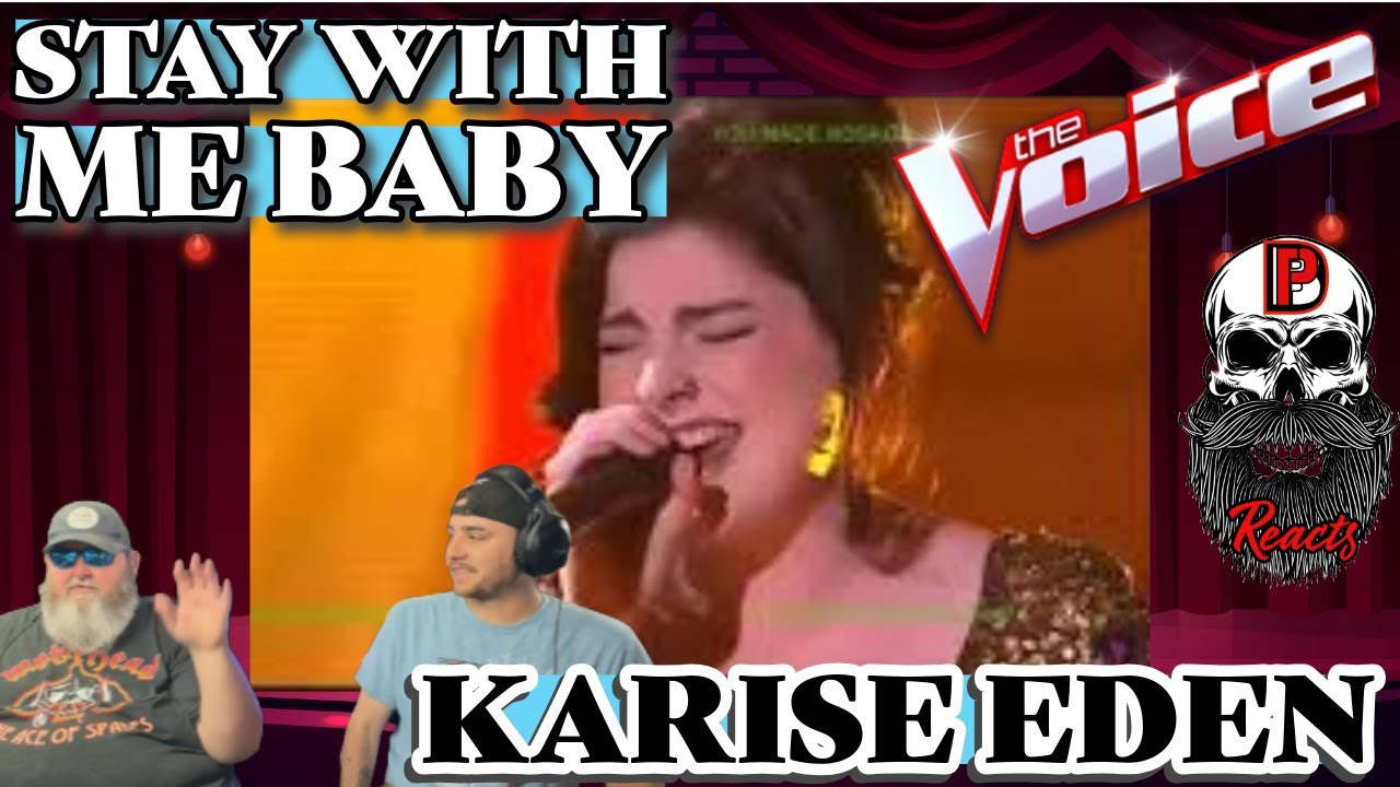 Karise Eden - Stay With Me Baby (The Voice) | BPD Reacts - YouTube