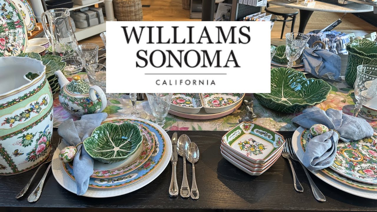 What’s New At Williams-Sonoma: Virtual Walk-through Tour - YouTube