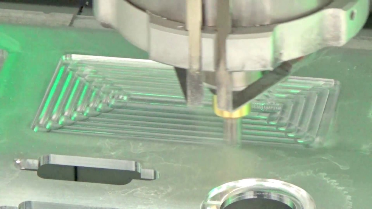 HIGH SPEED CNC MILLING, 19" RACK MOUNT PANEL - TAKACHI ENCLOSURE - YouTube