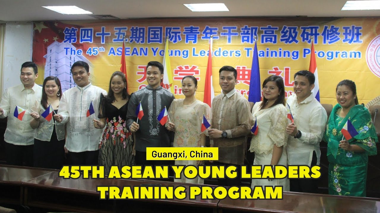 ASEAN Young Leaders Training Program in China 2017 - YouTube