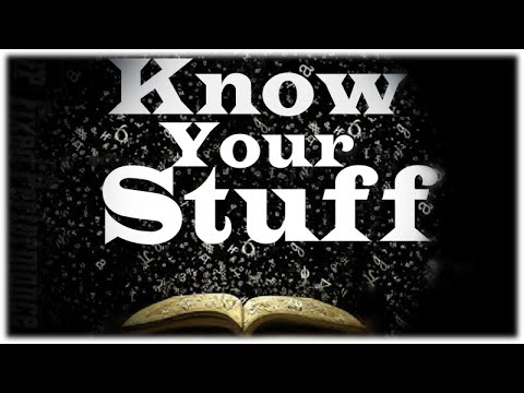 Know Your Stuff - YouTube