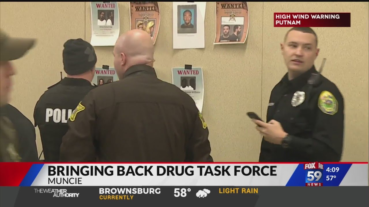Recreated drug task force in Delaware County - YouTube