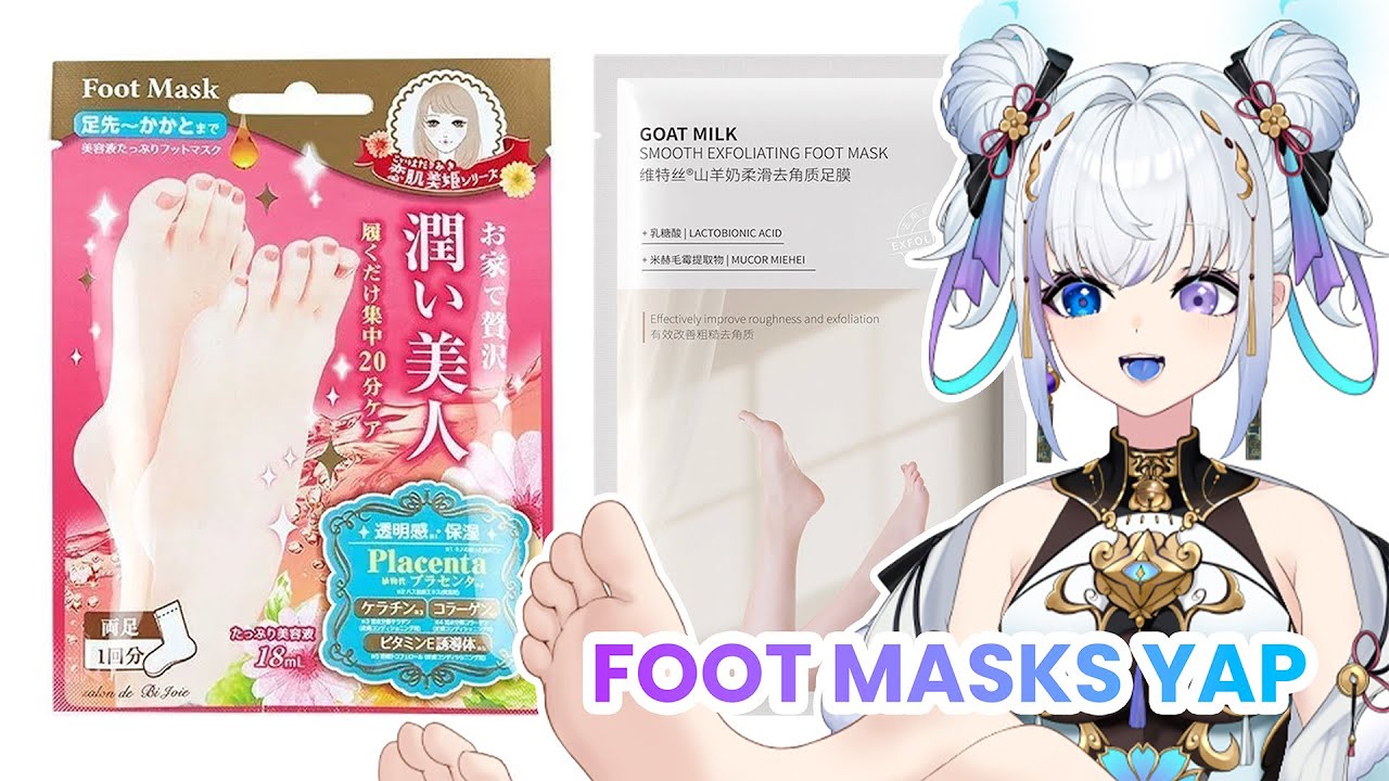 Feet Masks Testing and Yaping - YouTube