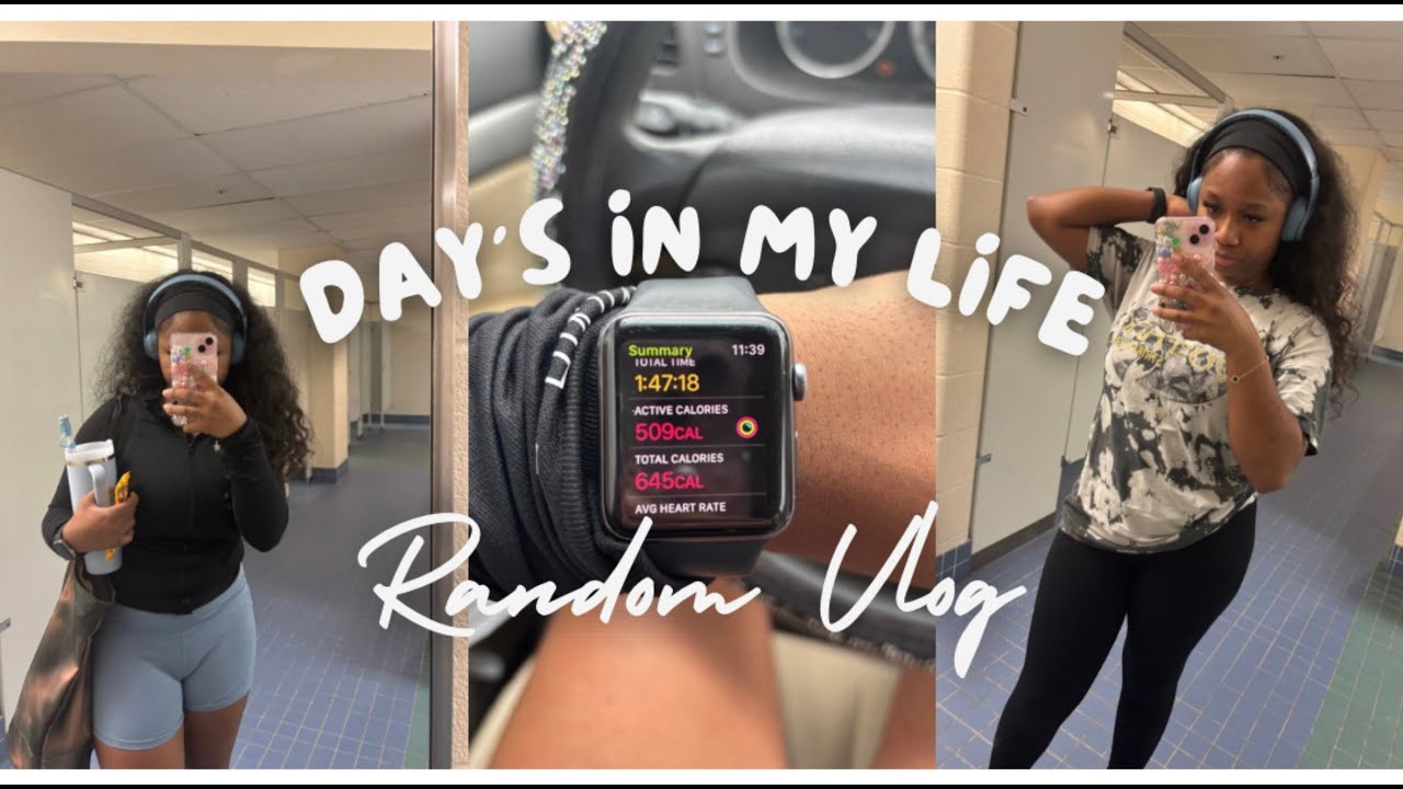 Random Days In A Life Vlog - YouTube