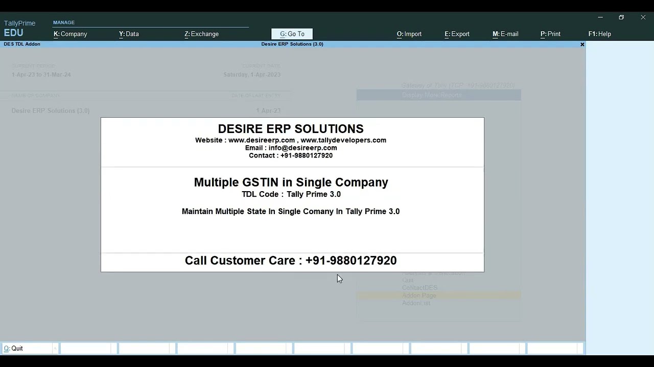 How To Maintain Multiple GSTIN In Tally Prime 3 0 YouTube How To Maintain Multiple GSTIN In Tally Prime 3 0 YouTube