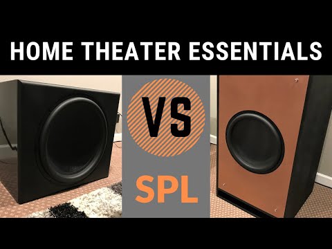 Home Theater Essentials - 18" Sealed vs Ported Subwoofer SPL comparison ...