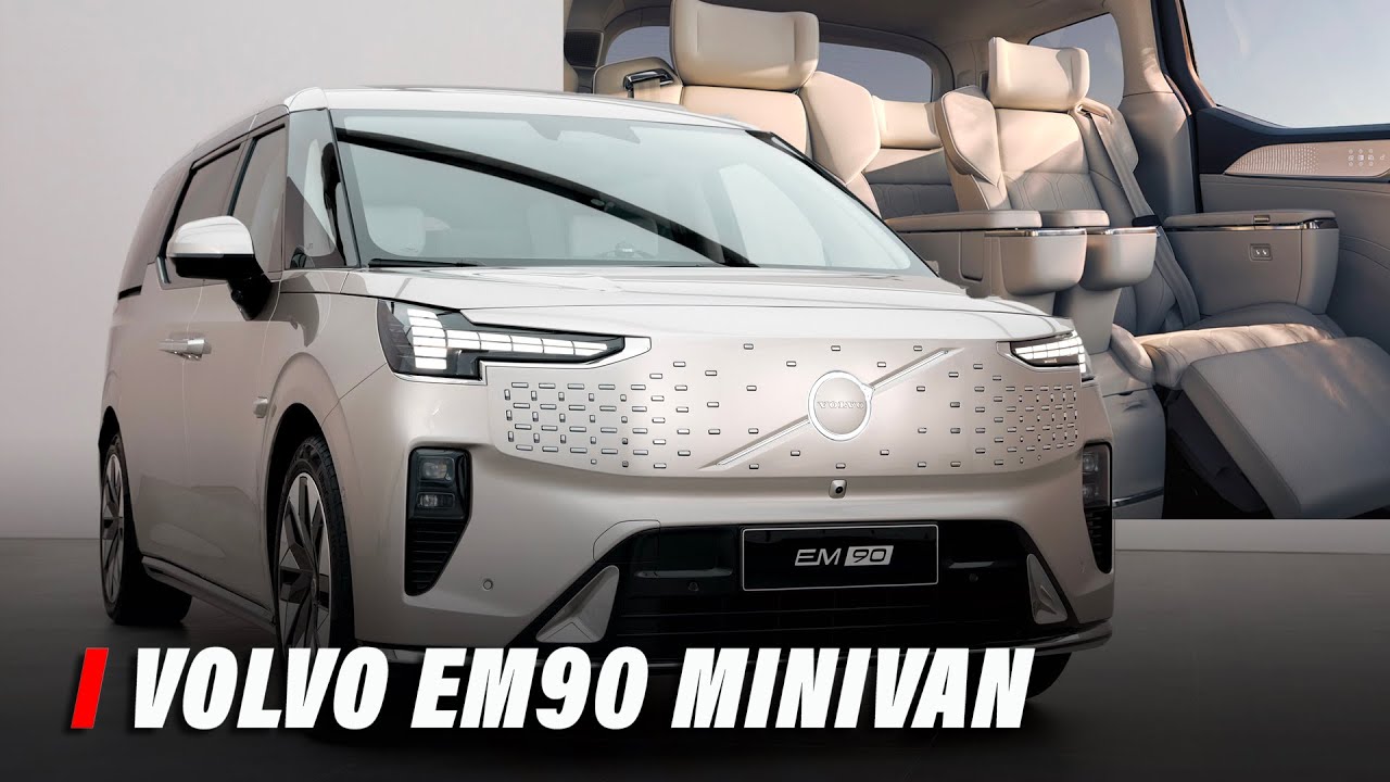 The EM90 Is Volvo's First-Ever Minivan - YouTube
