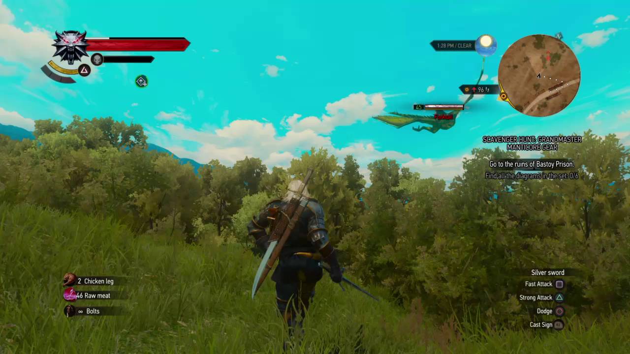 The Witcher 3 Wild Hunt forktail - YouTube