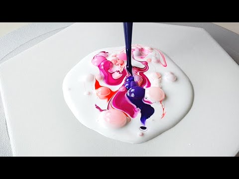 (799) Fun & Easy Fluid Acrylic Pouring | Painting for beginners ...