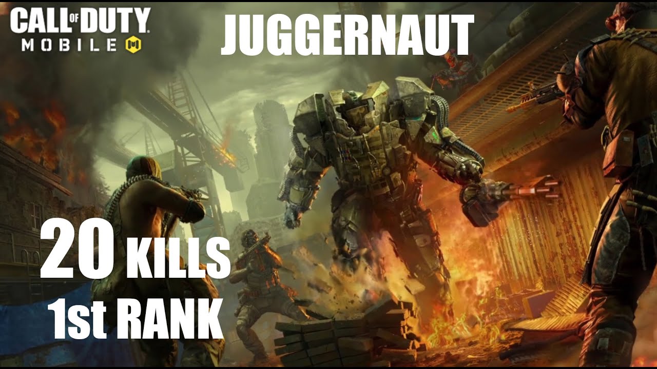 *NEW* JUGGERNAUT VS HUMANS IN CALL OF DUTY MOBILE!! COD MOBILE ...