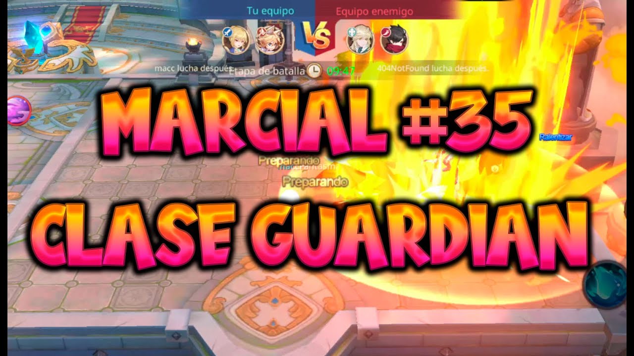 Marcial #35 - Clase Guardian - GUARDIANS OF CLOUDIA - YouTube