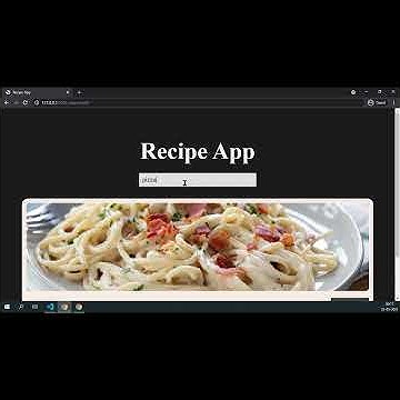 Build an Awesome Recipe App using Vanilla JS and Edamam API 👩‍💻👩‍💻. #javascript #css #html - YouTube